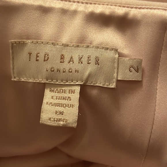 Ted Baker | Dresses | Ted Baker Dress With Orchids And Flamingos | Poshmark